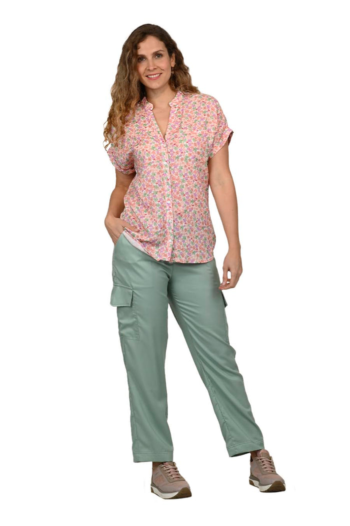 Blusa Daisy Manga Corta