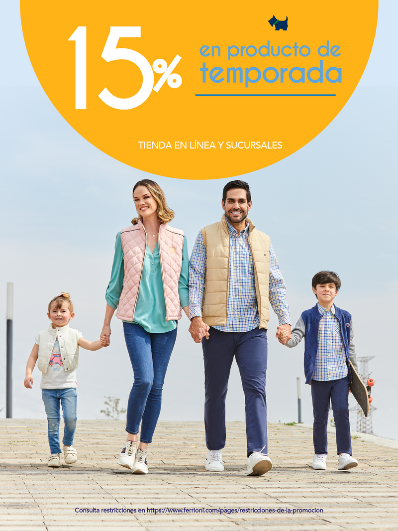 Ferrioni moda para toda la familia